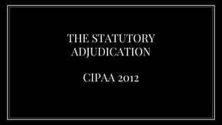 Seminar - CIPAA 2012 | PDF