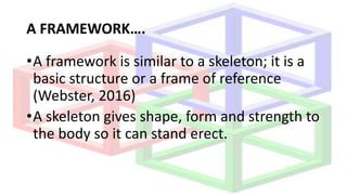 Conceptual framework | PPTX