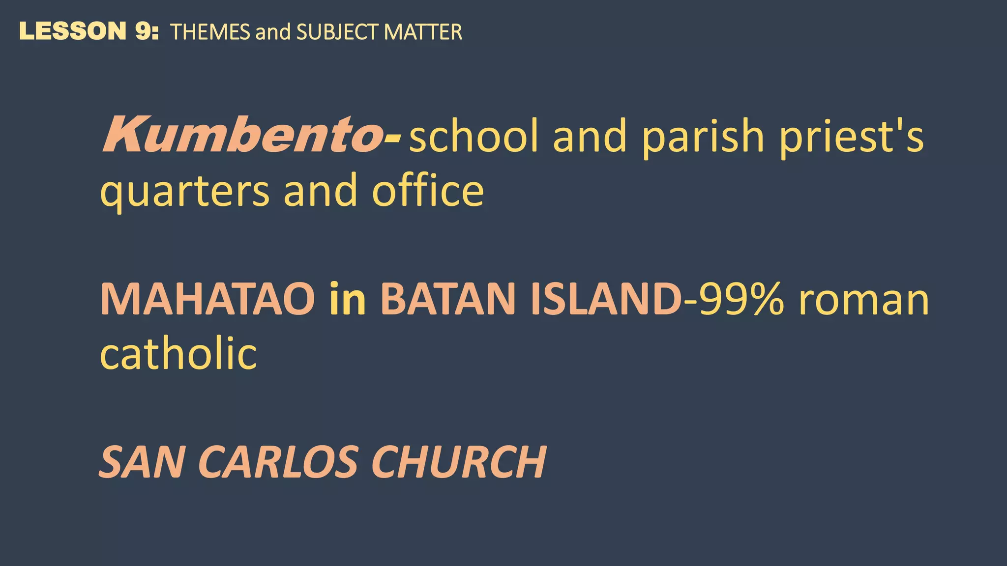 THEMES and Subject Matter | PDF