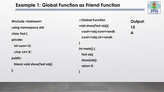 L9_Friend Function.pptxyeyeyeyeyyeyeyeye | PPTX