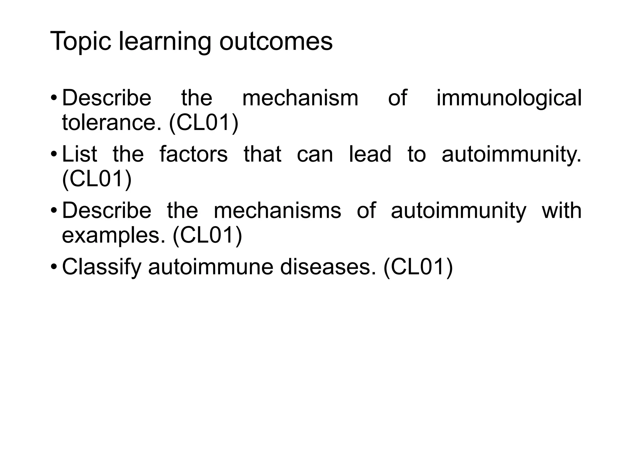 Tolerance, autoimmunity and autoimmune diseases.pptx