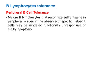 Tolerance, autoimmunity and autoimmune diseases.pptx