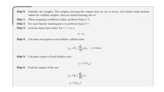 Multiple Adaptive Linear Neural Network | PPTX