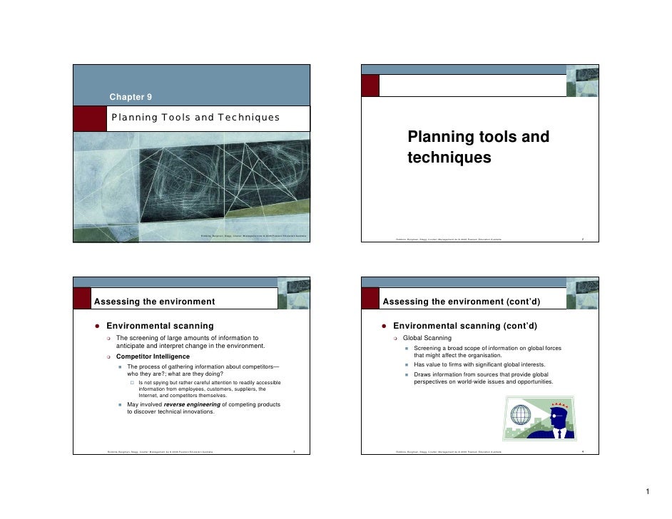 L9 Planning Tools And Techniques