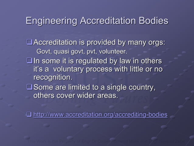Accreditation and licensing | PPT