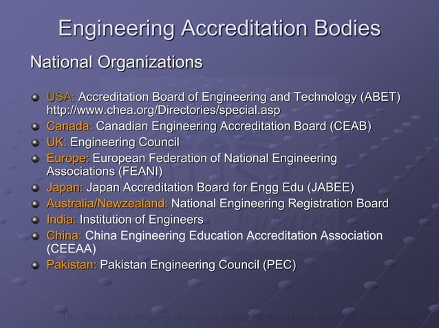Accreditation and licensing | PPT
