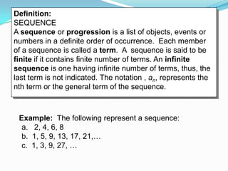 L9 sequences and series | PPTX