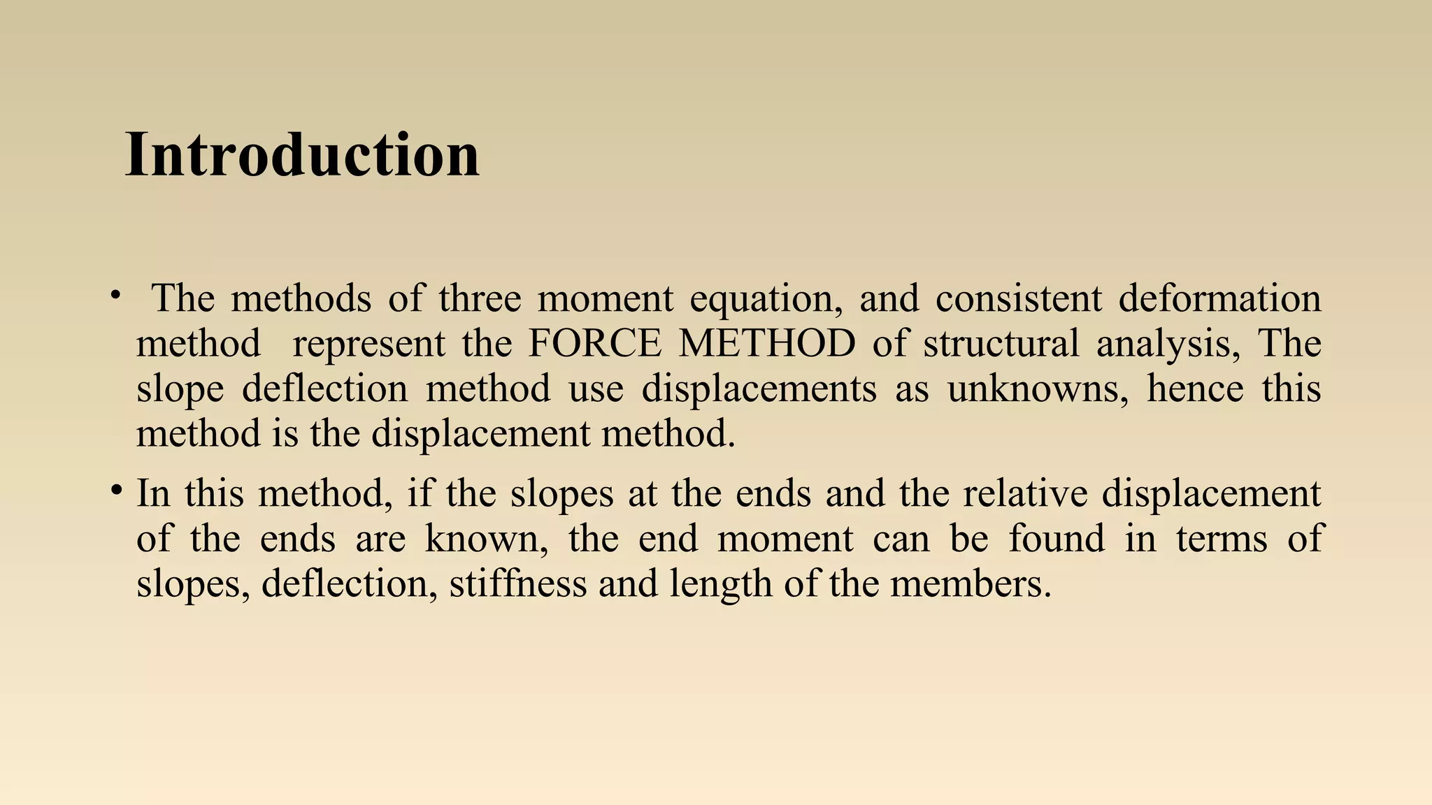 L9 slope deflection method | PPT
