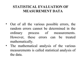 L9_Statistical Evaluation of Measurement Data.ppt