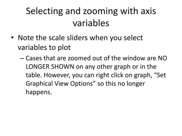 L9 using datawarrior for scientific data visualization | PPTX | Computing | Technology & Computing