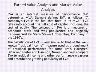 L 9 value chain analysis, eva, mva etc | PPTX