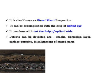 L9 visual inspection | PPTX | Eye and Vision Conditions | Diseases and ...