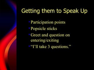 Classroom management for Language Assistants | PPT