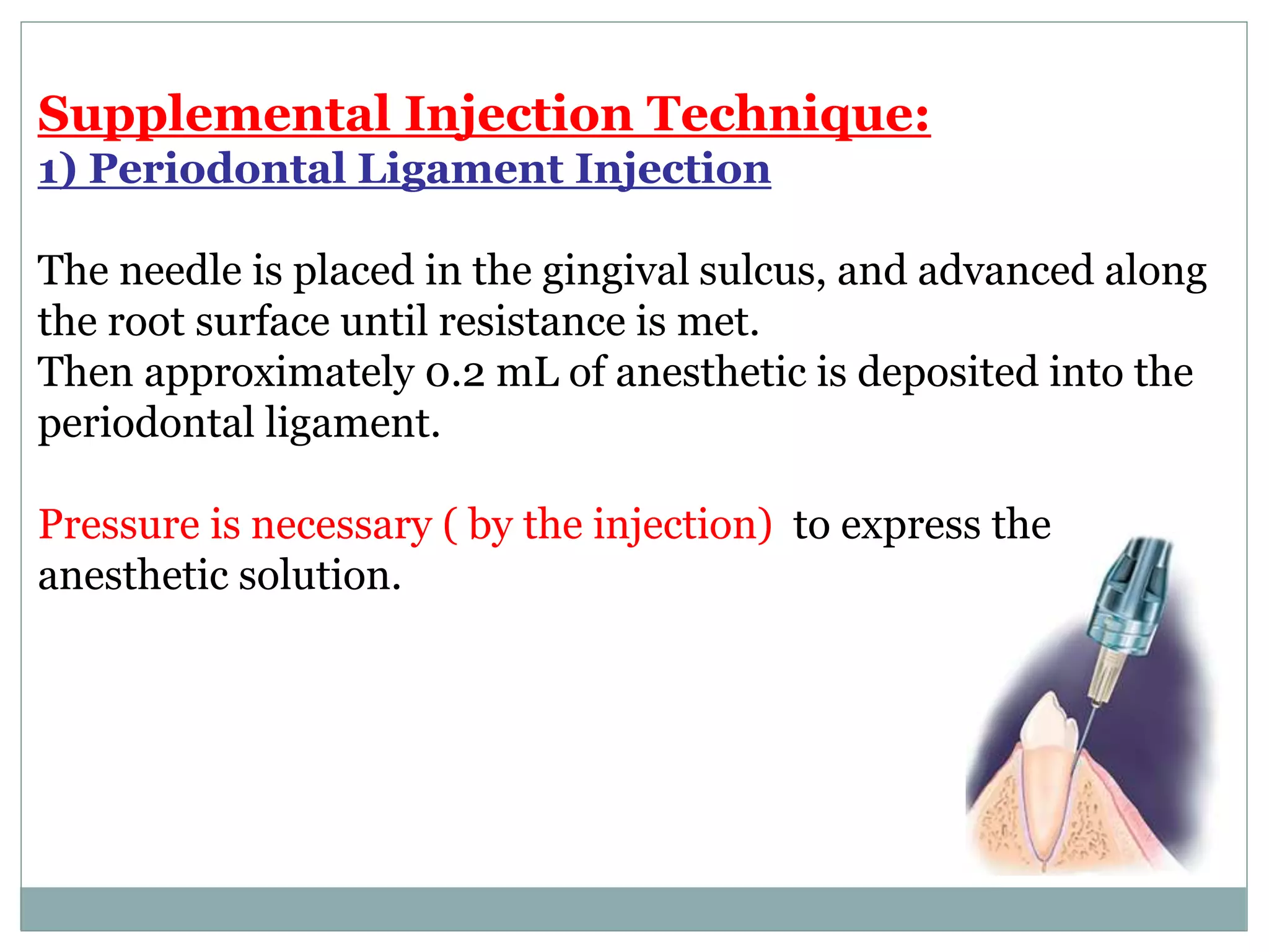Local Anesthesia for pediatric dentistry | PPTX