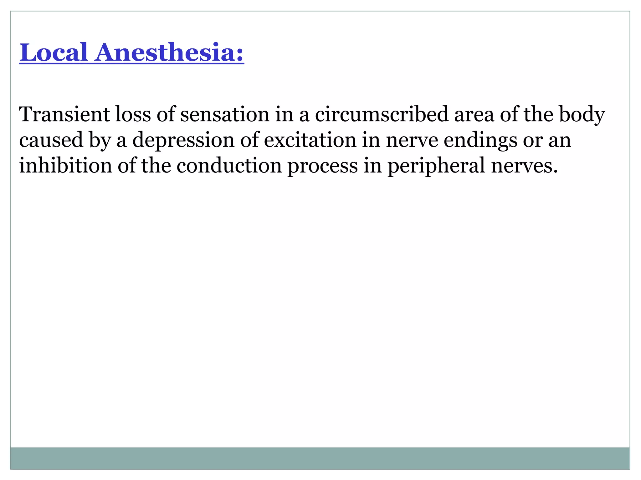 Local Anesthesia for pediatric dentistry | PPTX