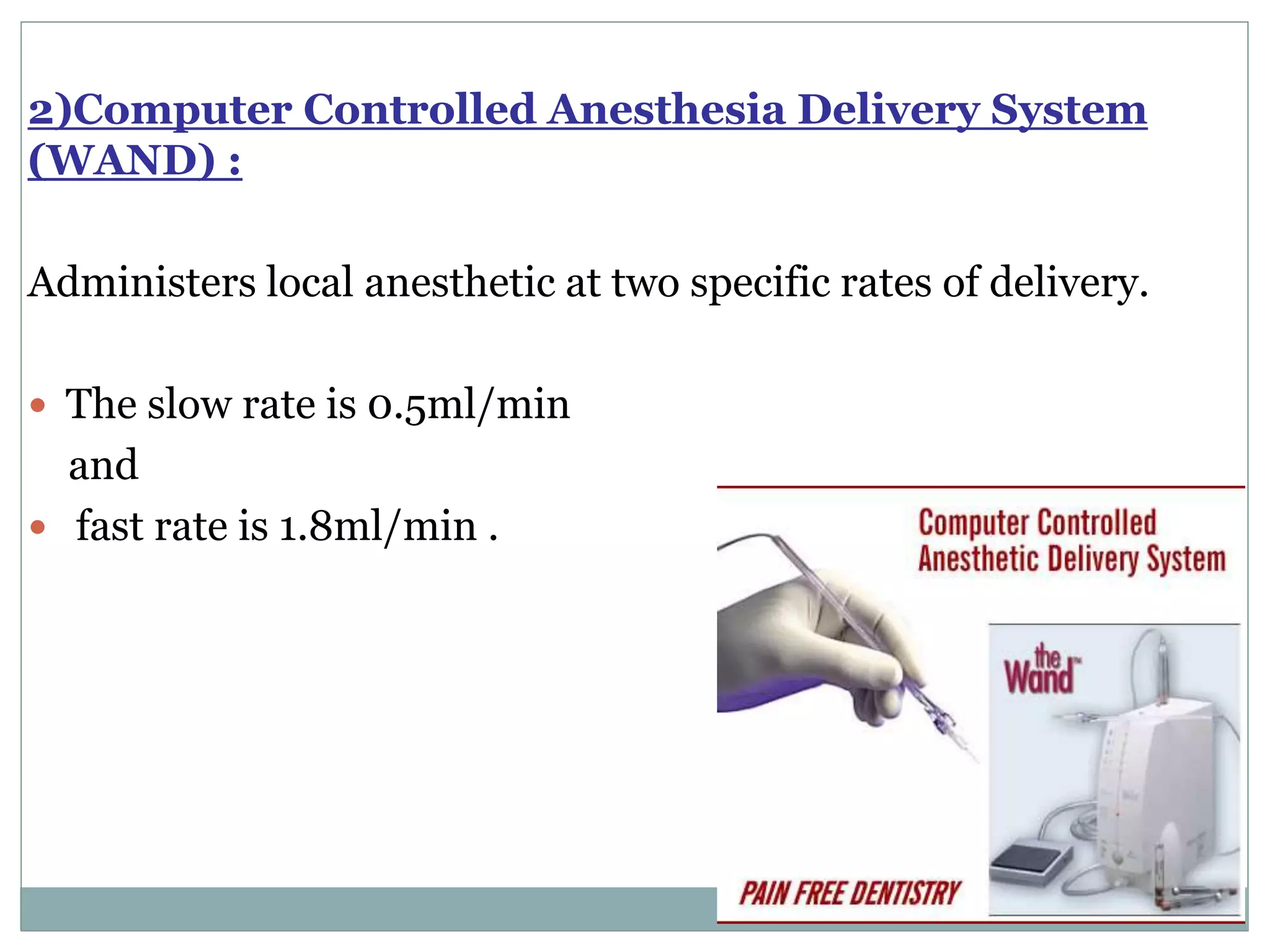 Local Anesthesia for pediatric dentistry | PPTX
