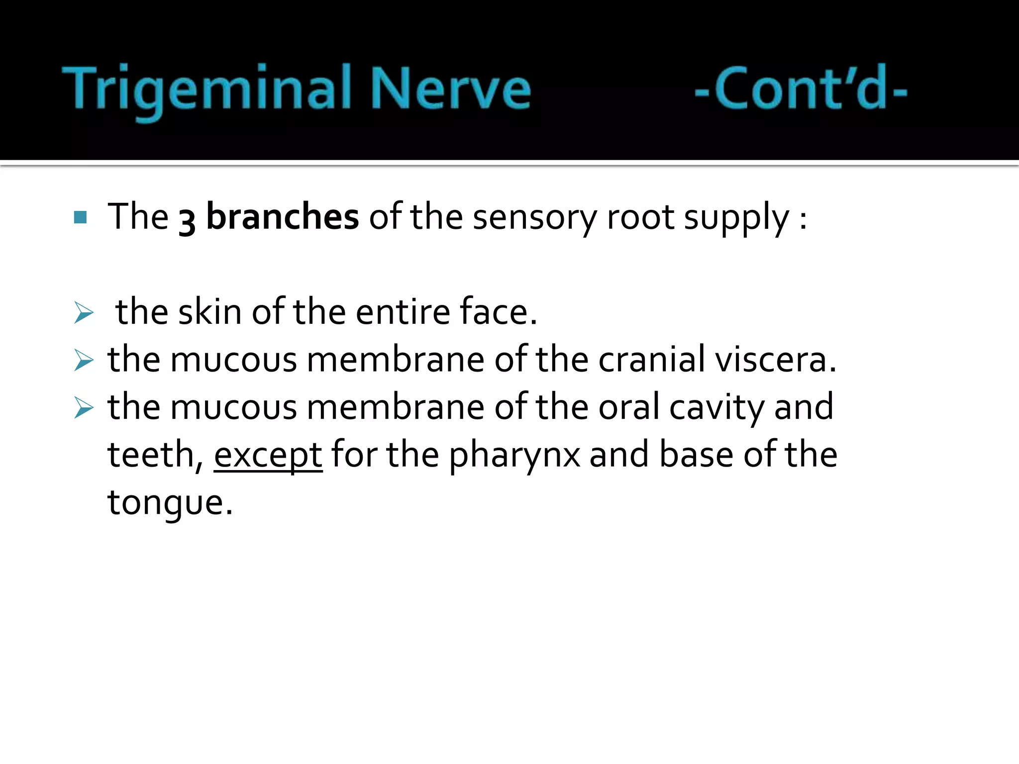 Innervation of teeth | PPTX