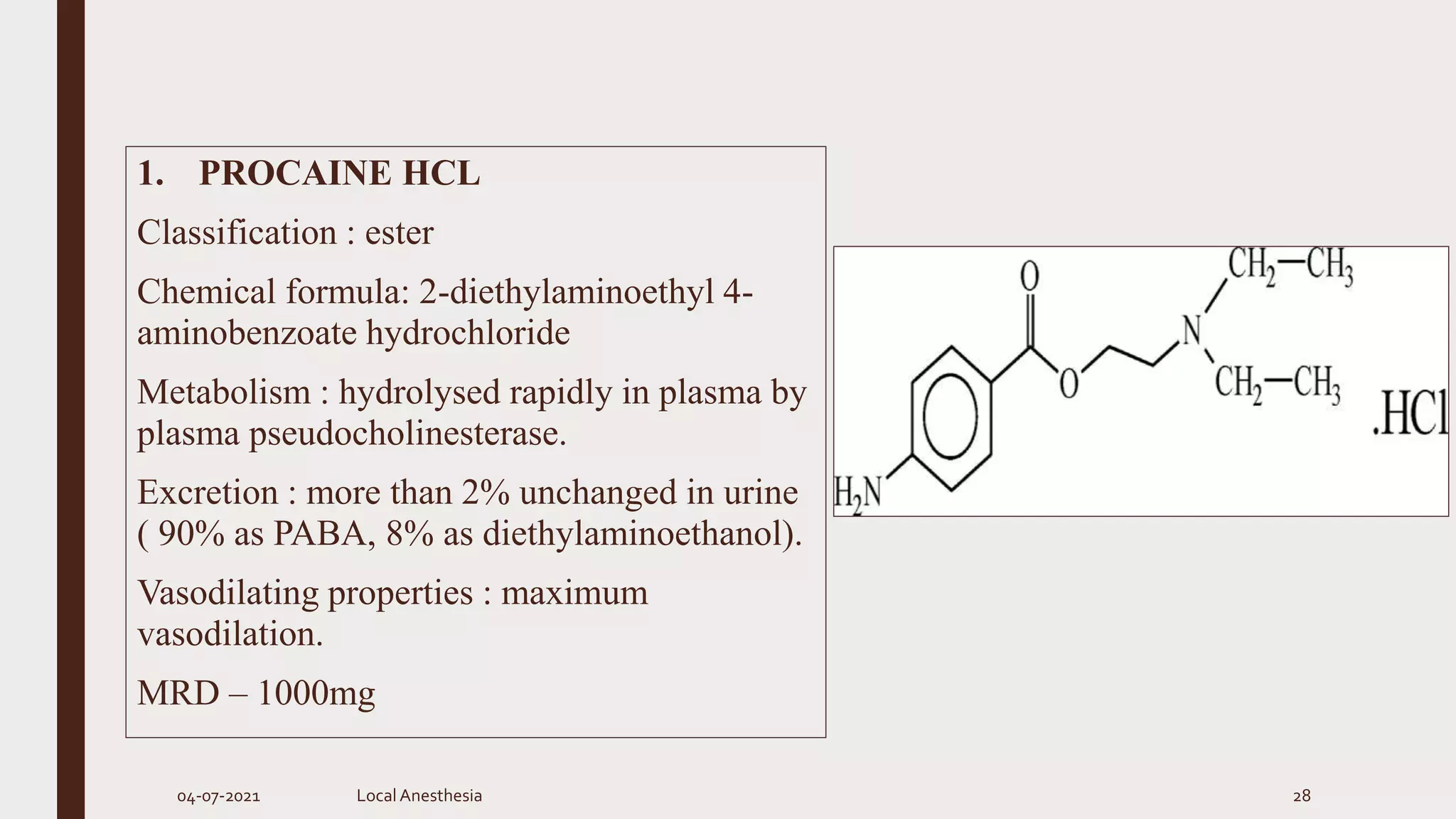 Local anesthesia in endodontics | PPTX
