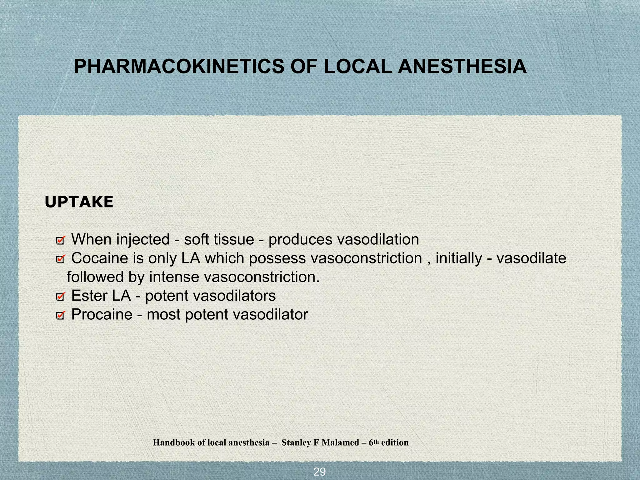 Local anesthesia | PPT