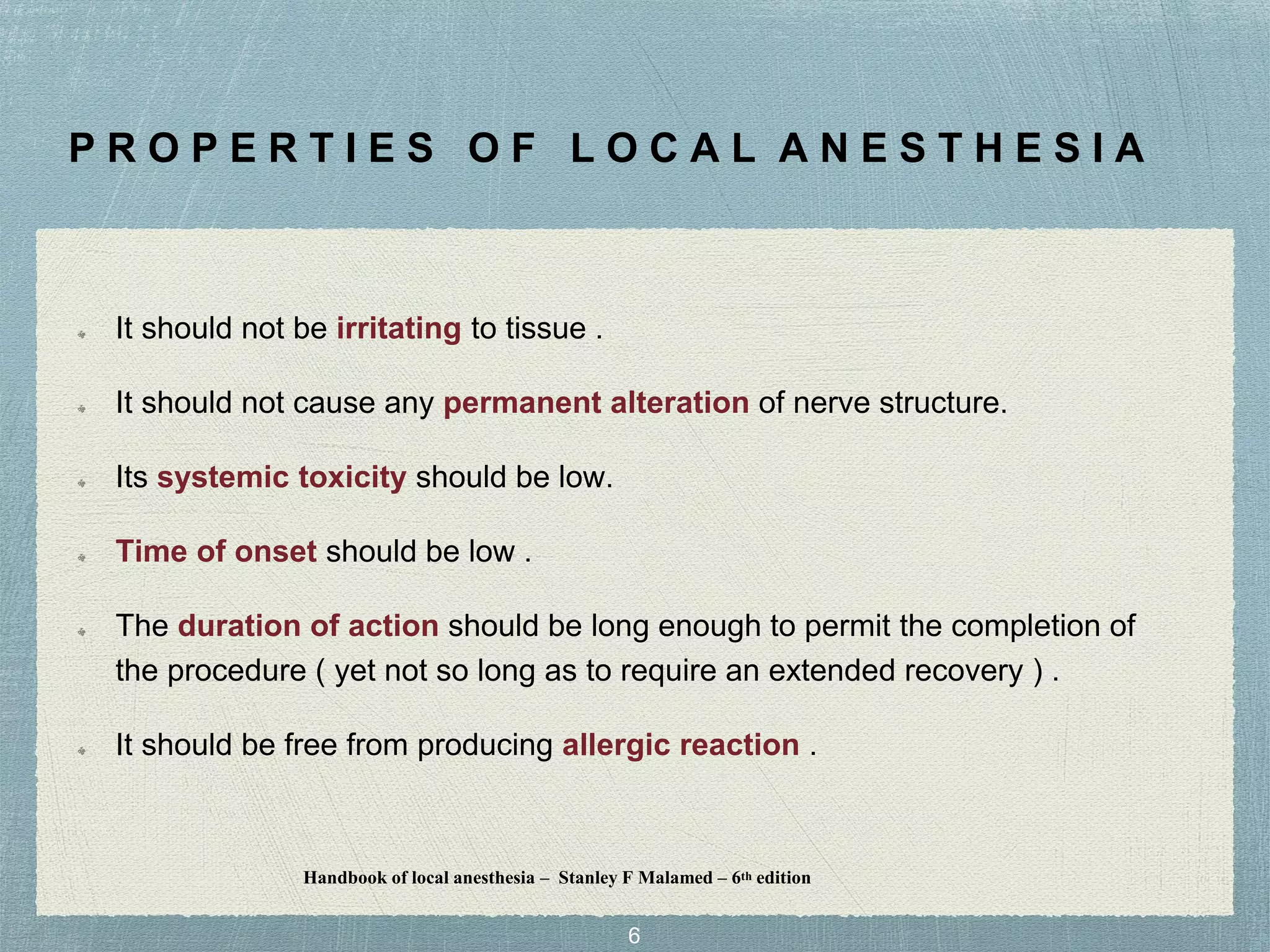 Local anesthesia | PPT