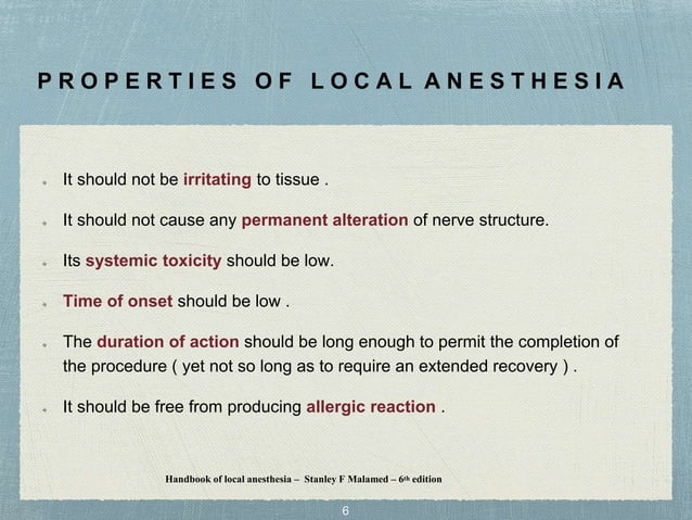 Local anesthesia | PPT
