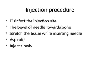 Local anesthesia in dentistry and types.pptx