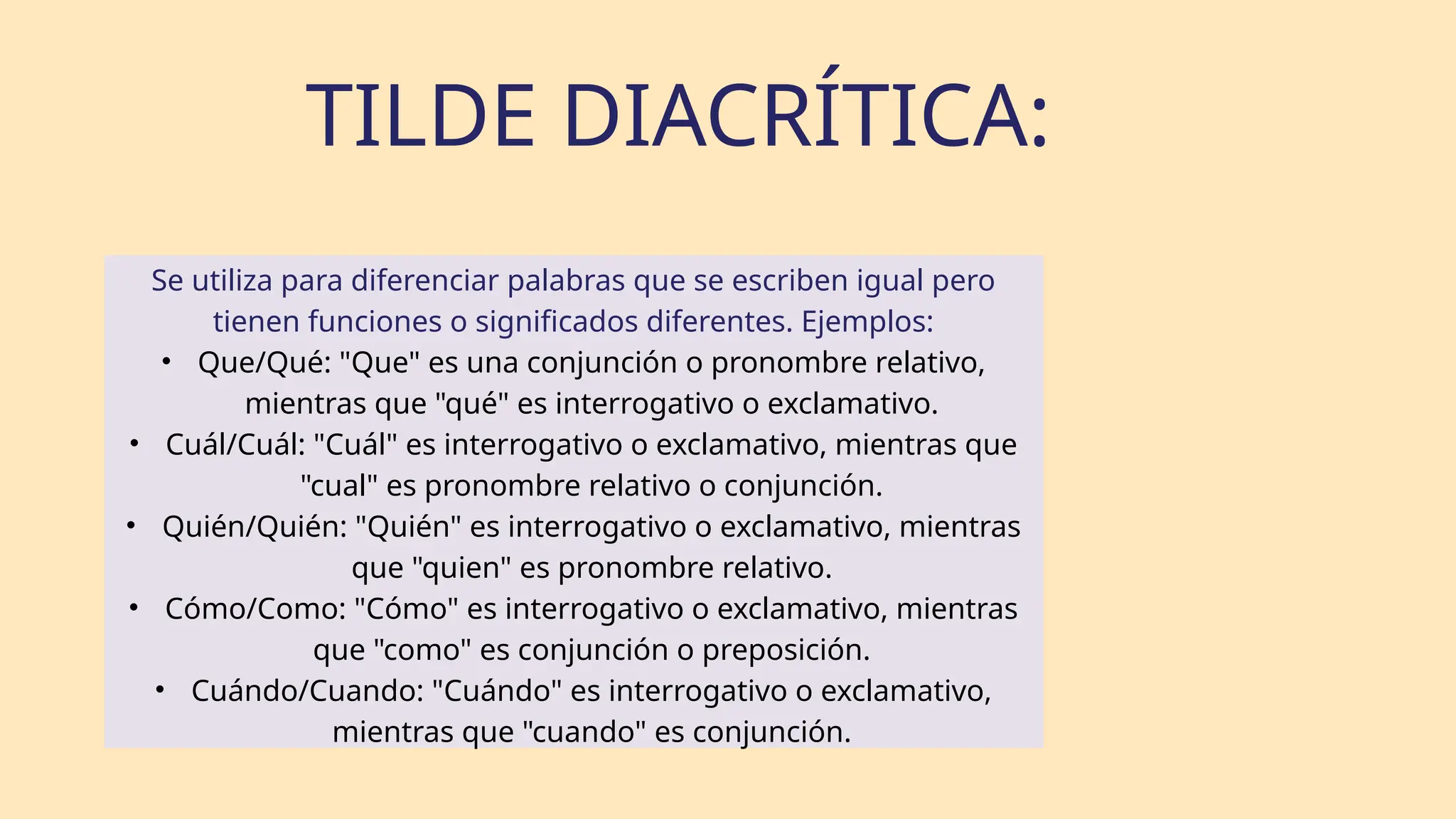 LA TILDE QUE ES, TIPOS, IMPORTANCIA, USO EN DIFERENTES TEXTOS | PPTX