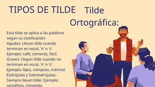 LA TILDE QUE ES, TIPOS, IMPORTANCIA, USO EN DIFERENTES TEXTOS | PPT