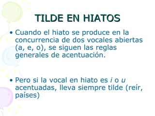 La AcentuaciÓN | PPT