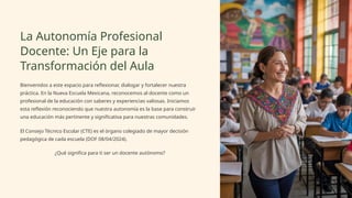 La-Autonomia-Profesional-Docente-Un-Eje-para-la-Transformacion-del-Aula ...