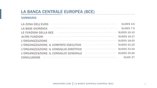 La Banca Centrale Europea (BCE) | PDF