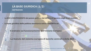 La Banca Centrale Europea (BCE) | PDF