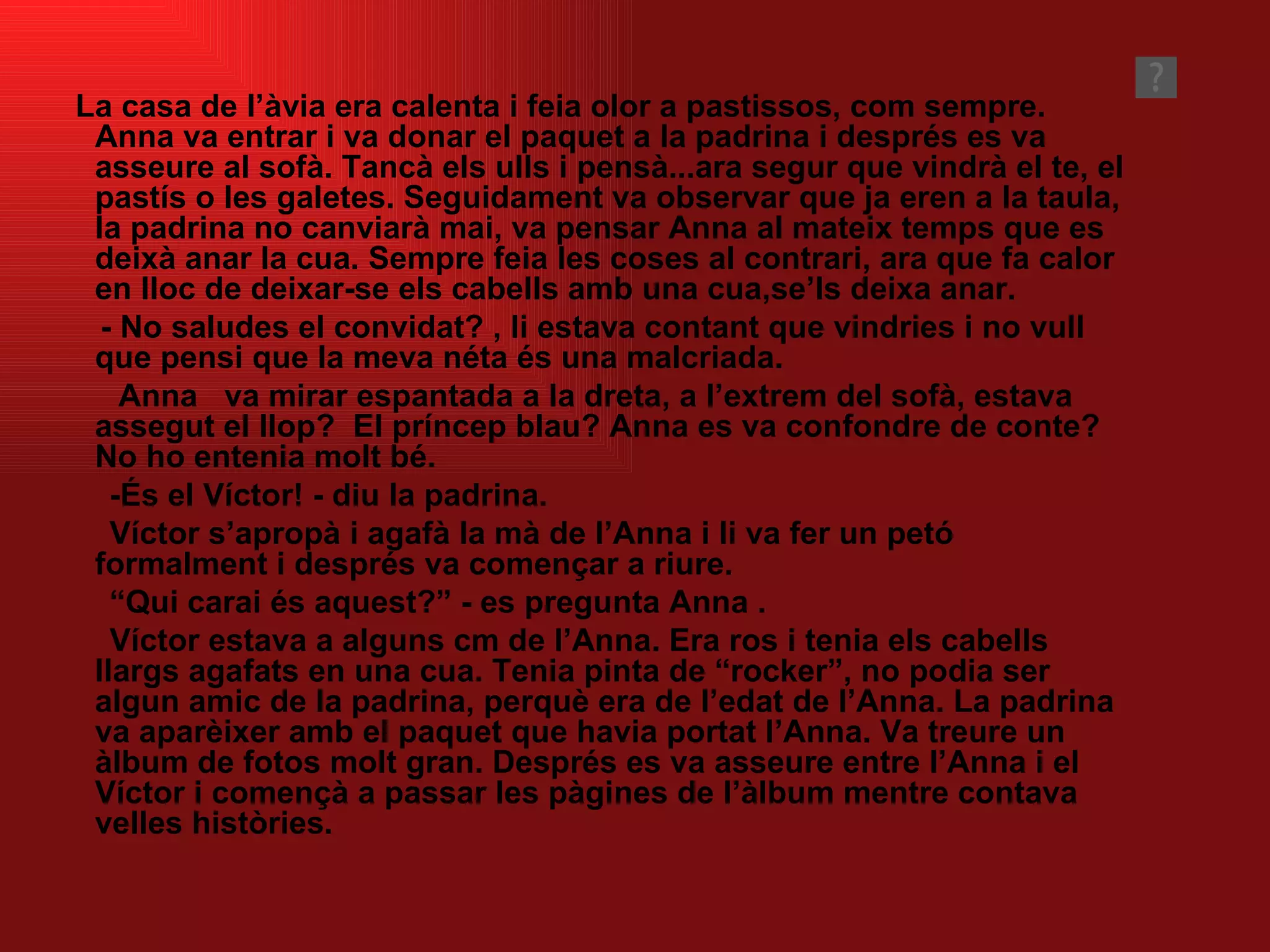 La Caputxeta Vermella | PPT