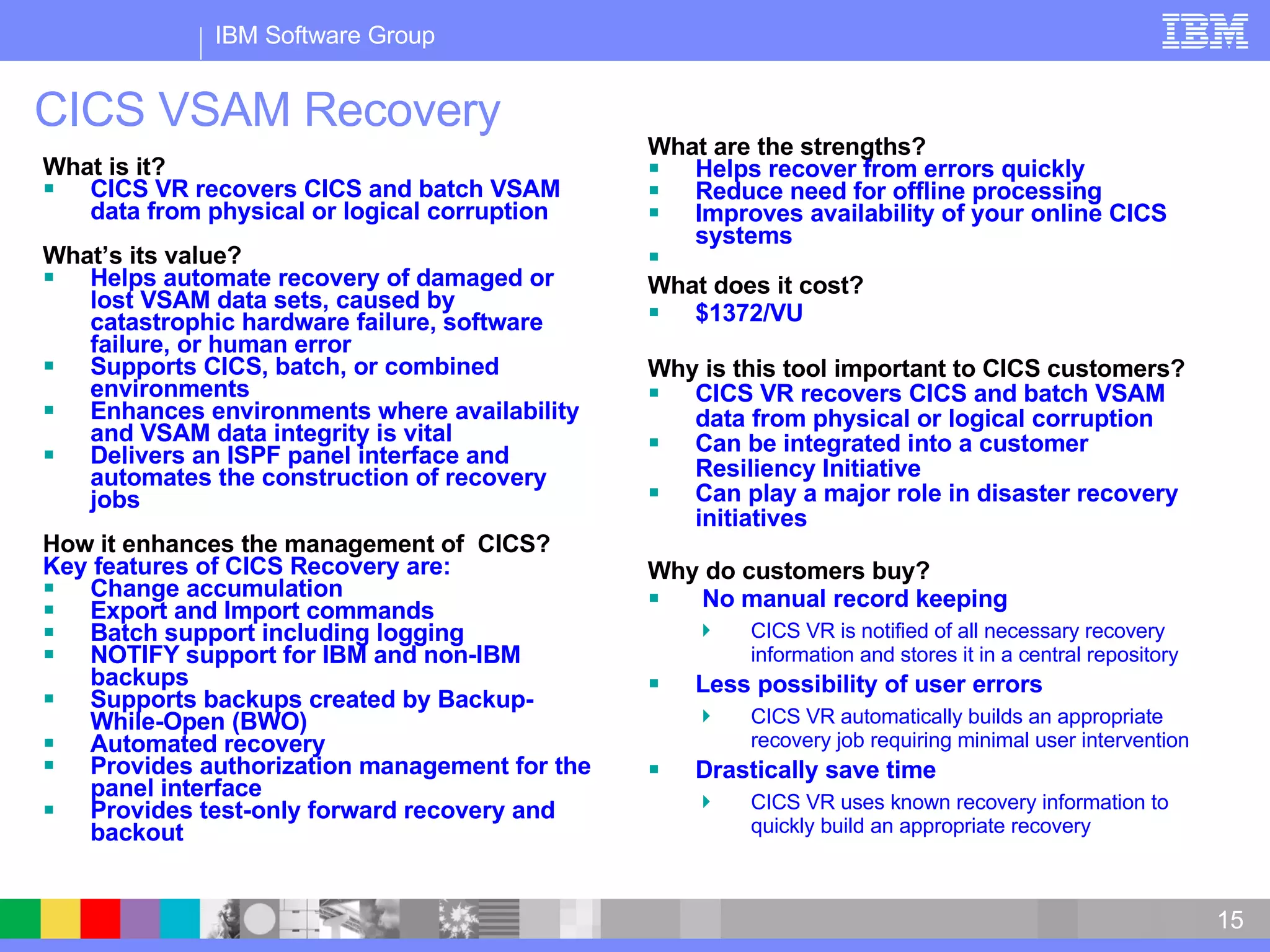 La Cics Tools Overview April 2009 | PPT | Operating Systems | Computer Software and Applications
