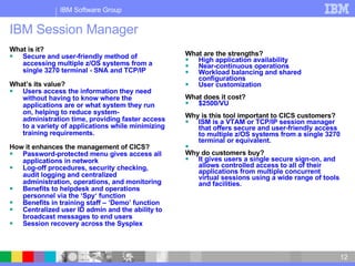 La Cics Tools Overview April 2009 | PPT