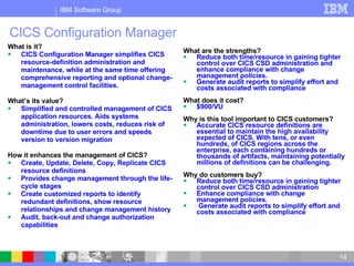 La Cics Tools Overview April 2009 | PPT