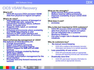 La Cics Tools Overview April 2009 | PPT