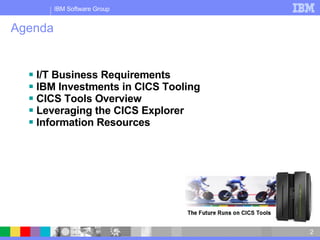 La Cics Tools Overview April 2009 | PPT | Operating Systems | Computer Software and Applications