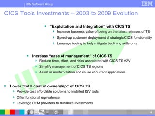 La Cics Tools Overview April 2009 | PPT | Operating Systems | Computer ...