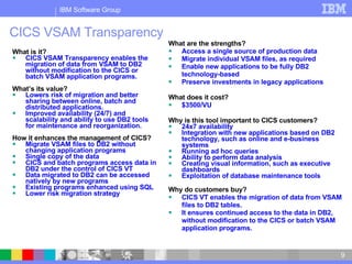 La Cics Tools Overview April 2009 | PPT | Operating Systems | Computer Software and Applications
