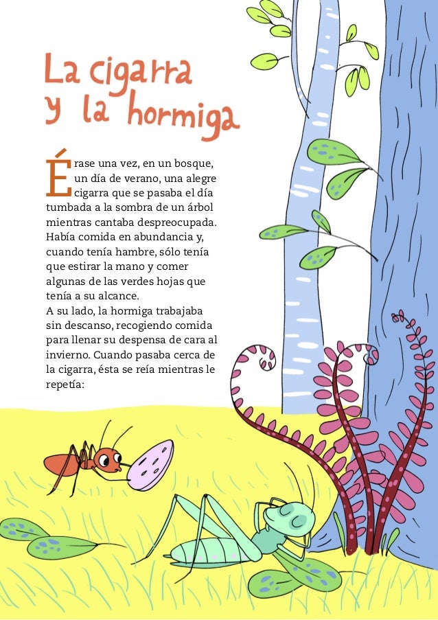 La cigarra-y-la-hormiga