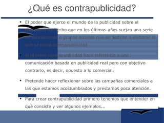 La contrapublicidad | ODP