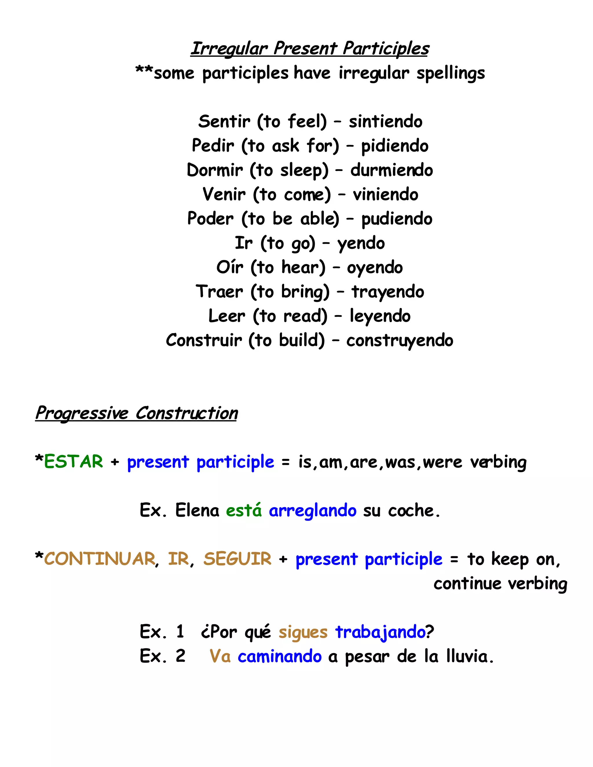 La Contruccion Progresiva | DOC