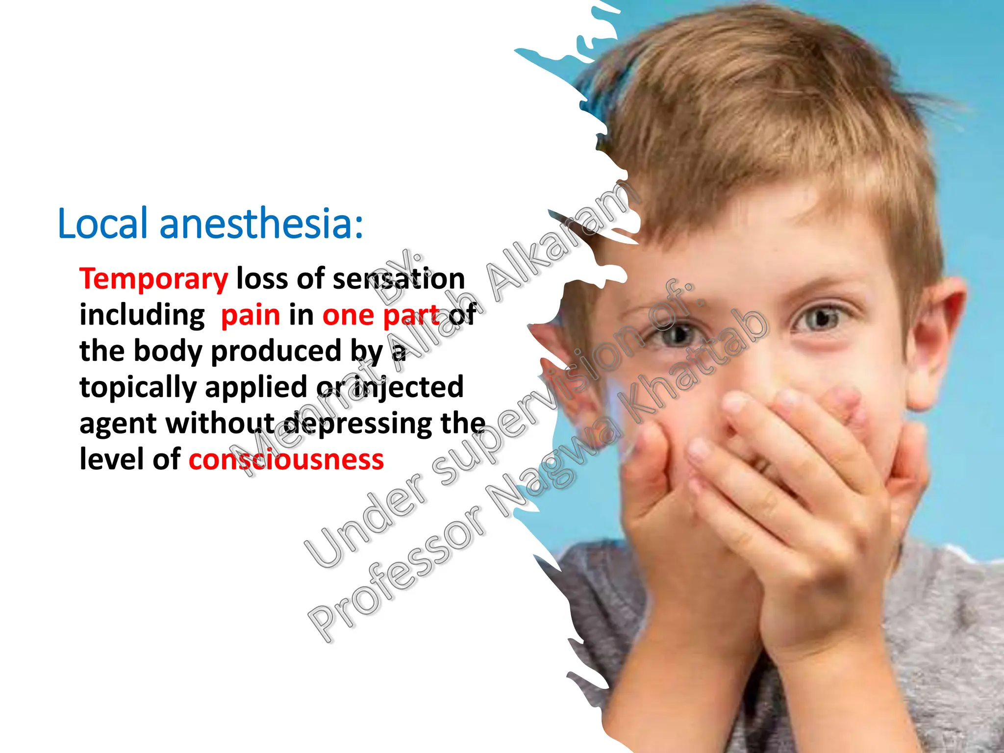 Local Anesthetic techniques for child dental patient.pptx