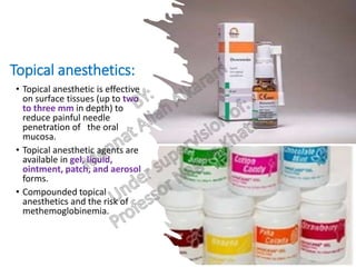 Local Anesthetic techniques for child dental patient.pptx