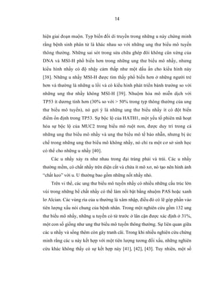 Đề tài: Nghiên cứu bộc lộ một số dấu ấn hoá mô miễn dịch và mối liên ...