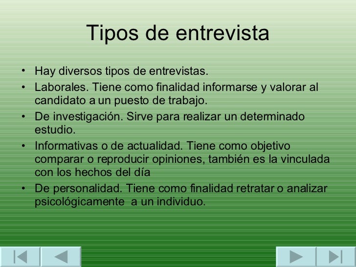 La Entrevista