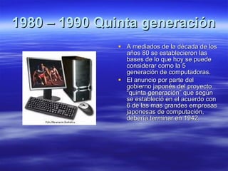 La EvolucióN De Las Computadoras Sin Ipervirculos | PPT