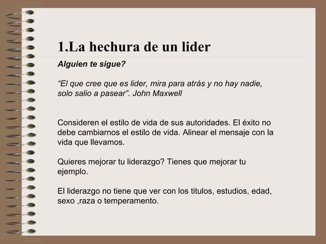 La hechura-de-un-lider-1215103405561073-9 | PPT