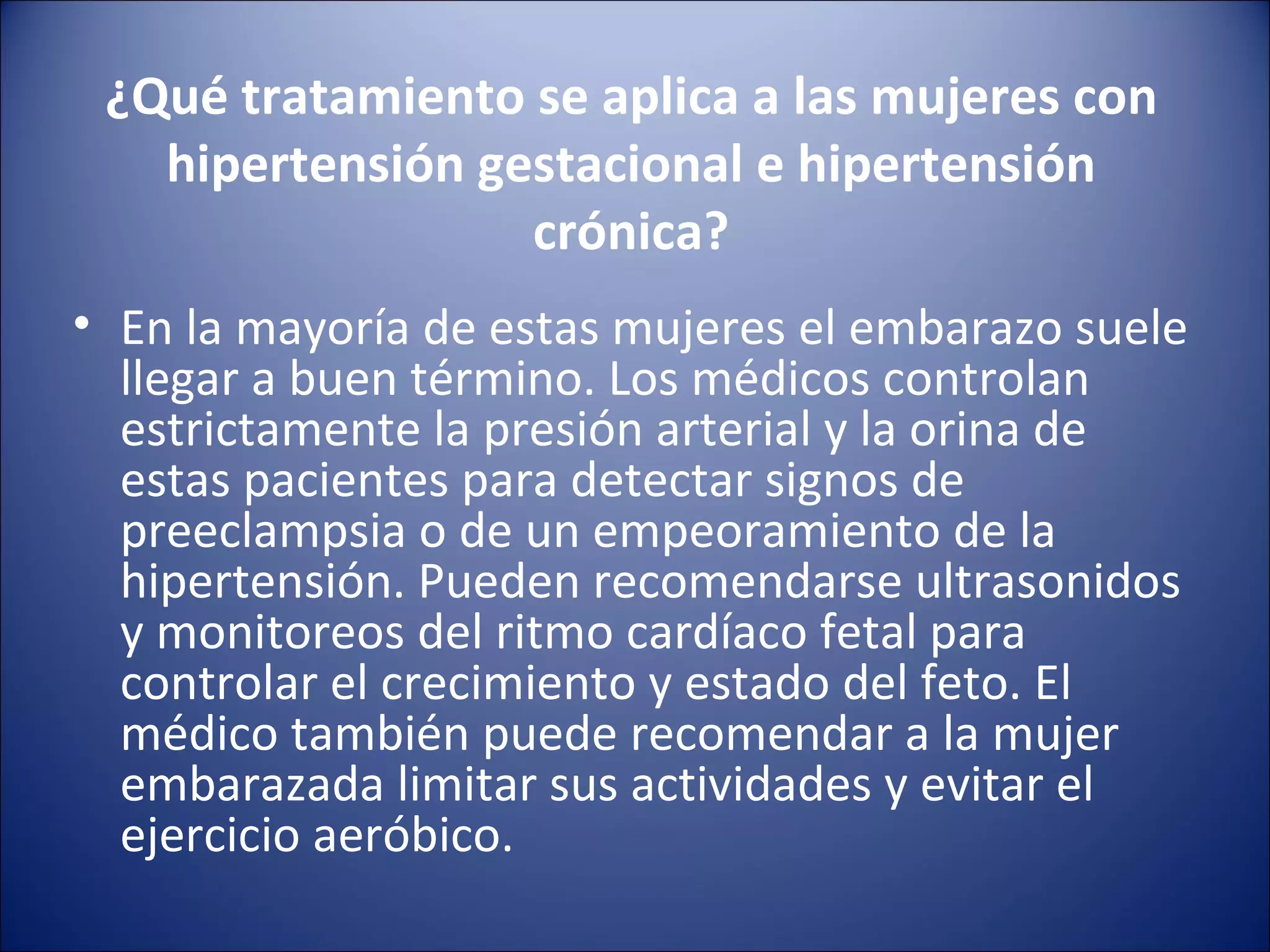 La HipertensióN Durante El Embarazo | PPT